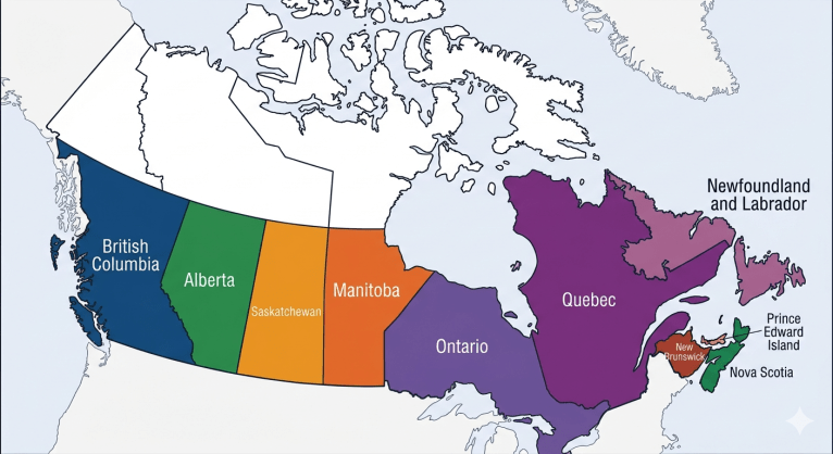 Canada’s regions: Canadian provinces – ESL Directions